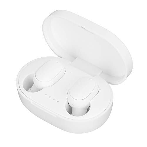 EKOPED A6S Long Standby Wireless Bluetooth Earphone TWS Stereo Sports Earbuds with Charging Case Earphone Bluetooth Headset (White)