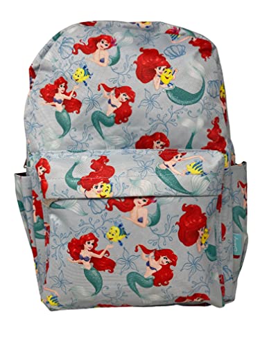Disney The Little Mermaid Ariel All Over Print 16 Inch Backpack Multicolor