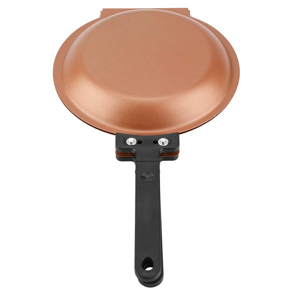 Double Side Non-stick Frying Pan, Frying Pan with Double-sided Flip Design- Easy-to-clean for Fried Egg Pancake Pan