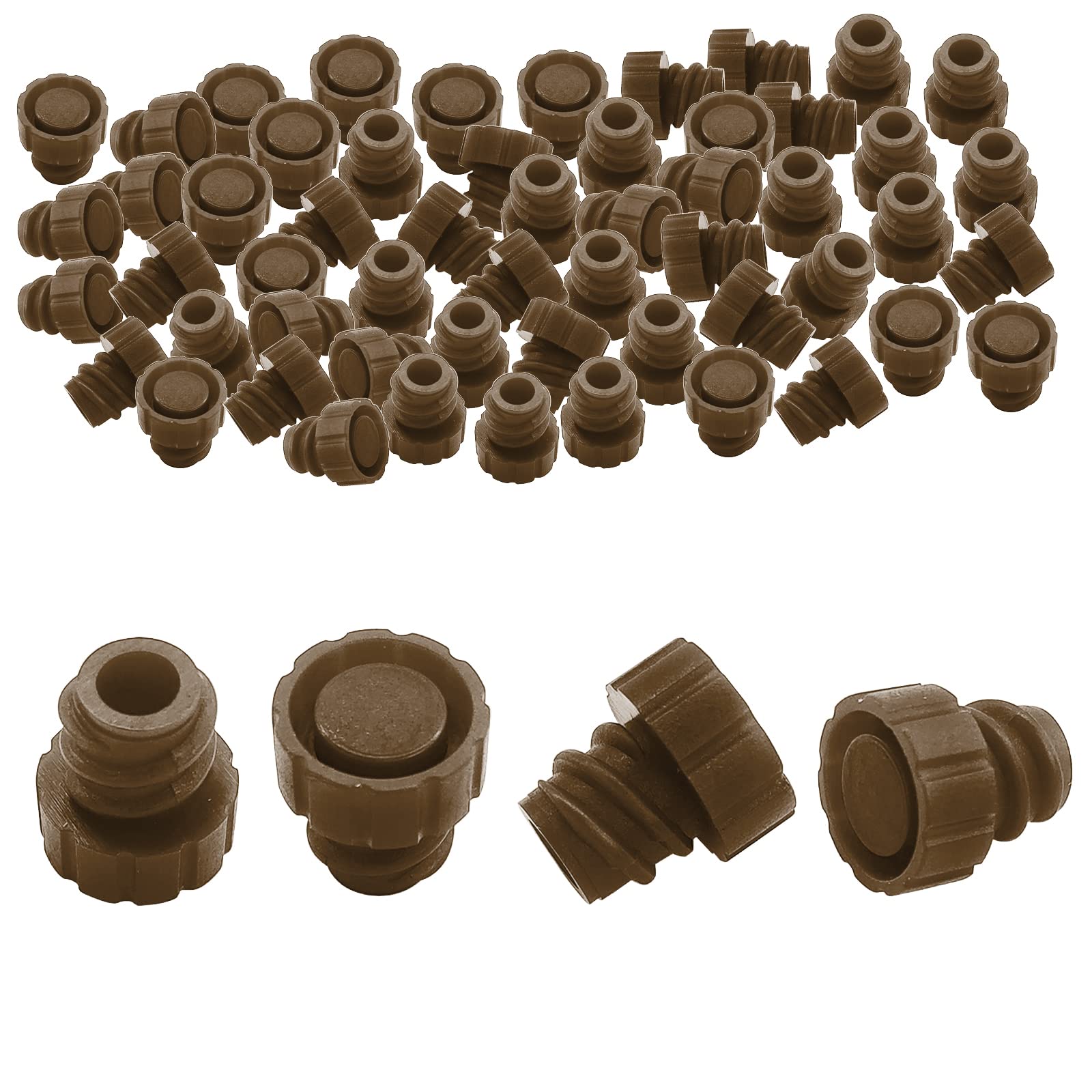 EDSRDUS 100PCS Green, Compatible with Luer Lock Cap for Sealing, Feeding Tubes No Needle Syringe Tip Caps