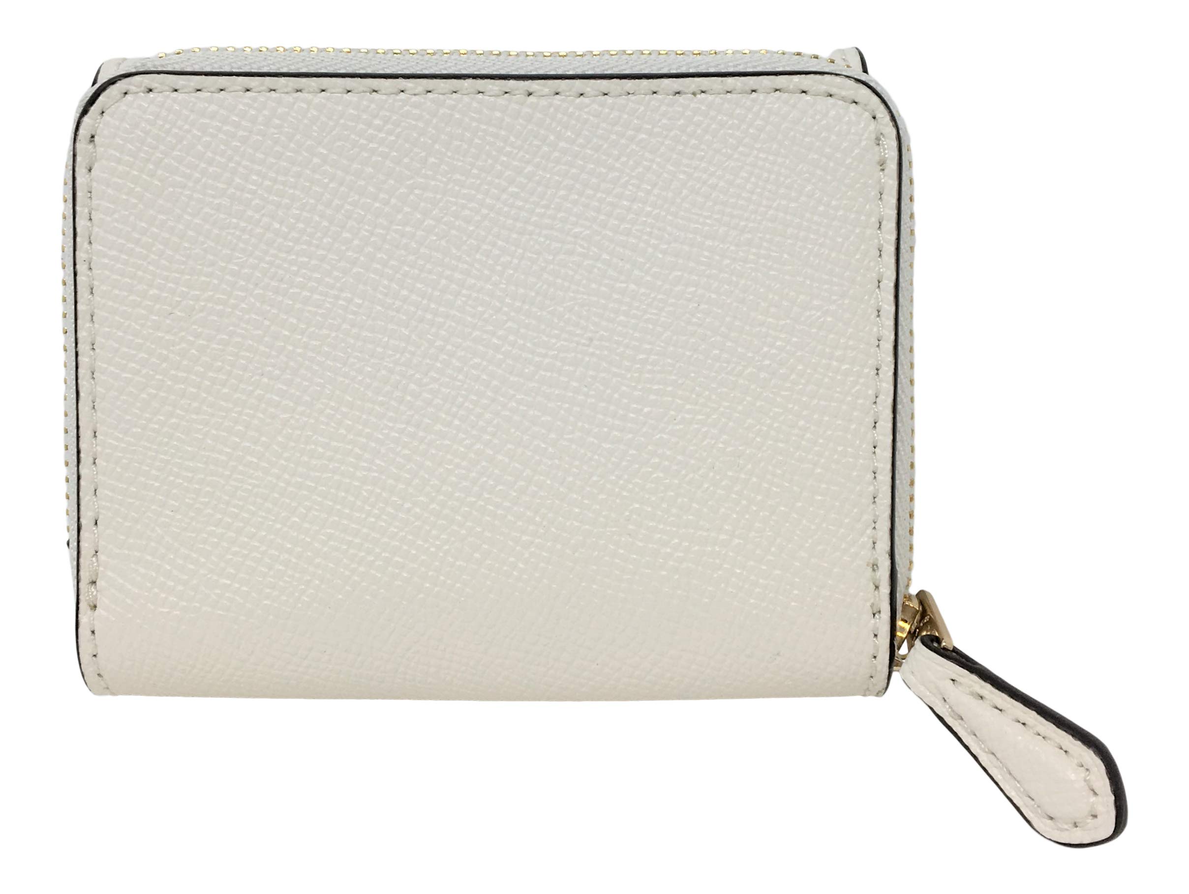 Coach Crossgrain Leather Tri-Fold Wallet Chalk F37968
