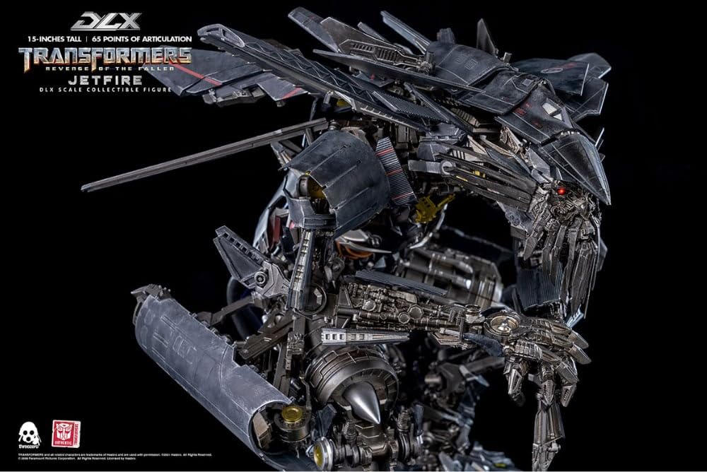 threezero Transformers: Revenge of The Fallen: Jetfire DLX Scale Collectible Figure, Multicolor