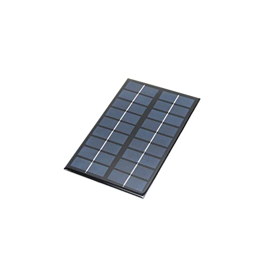 Fielect Mini Solar Panels 9V 3W Small Solar Panel Charger Polysilicon Solar Epoxy Cell Charger DIY Solar System Kit, 195x125mm
