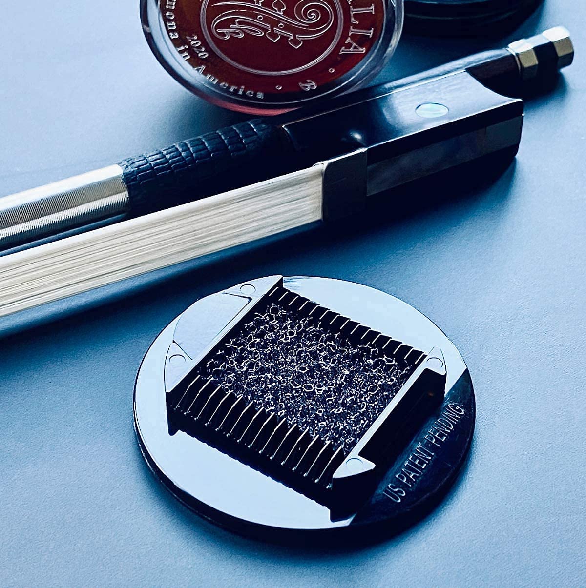 CECILIA 'SOLO' Rosin for Viola, Rosin Specially Formulated Viola Rosin for Viola Bows with Included Rosin Spreader (Full Cake)