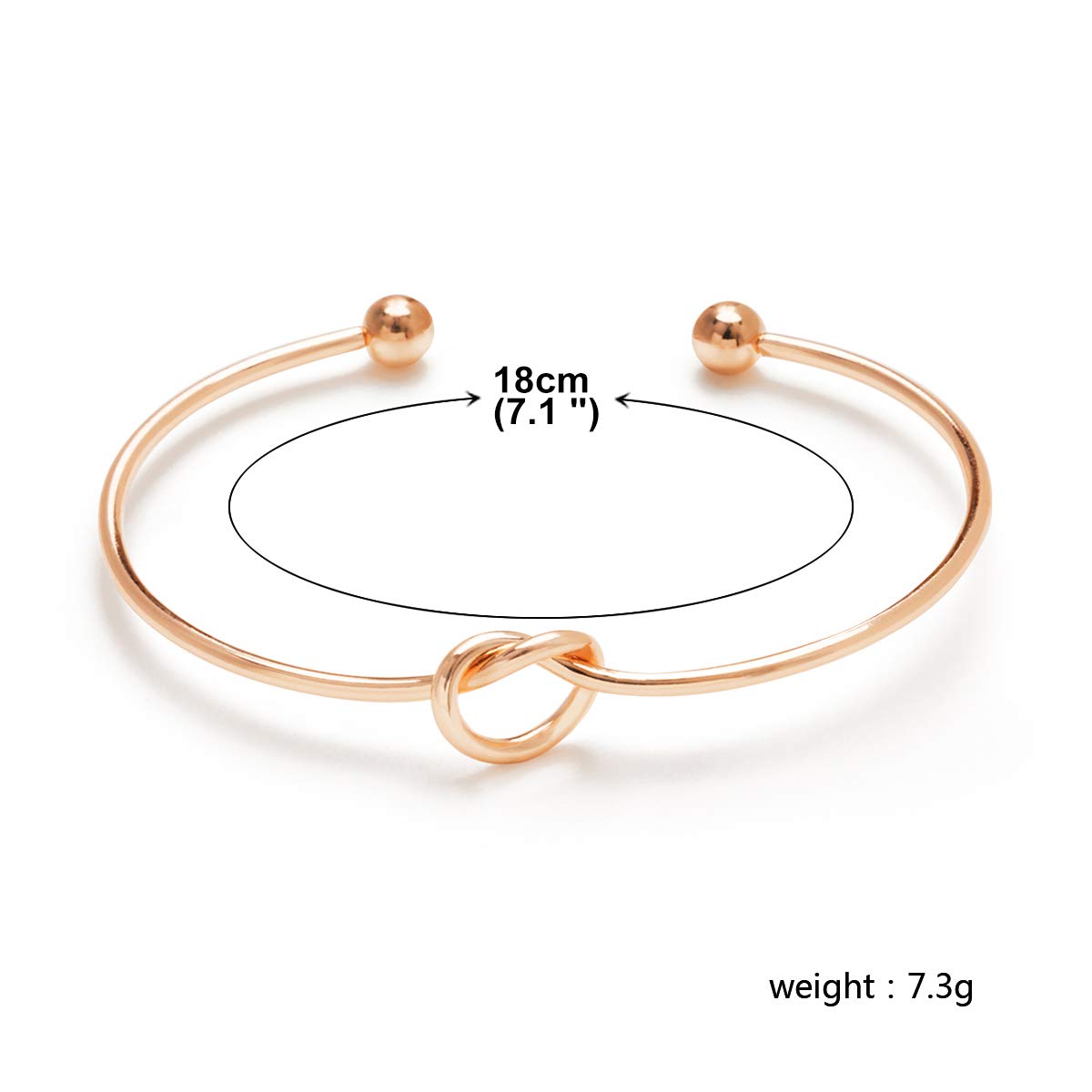 CHICNOW Bridesmaid Gifts, Bridesmaid Bracelet Set of 10