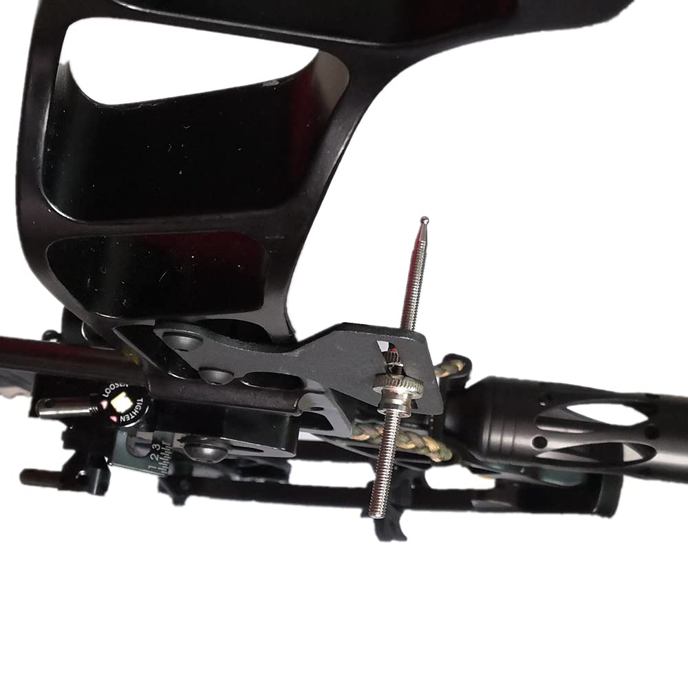 DarkForest BS001 Archery Accessories Steel 1 pin Bow Sight for Recurve Bow and Compound Bow Sights