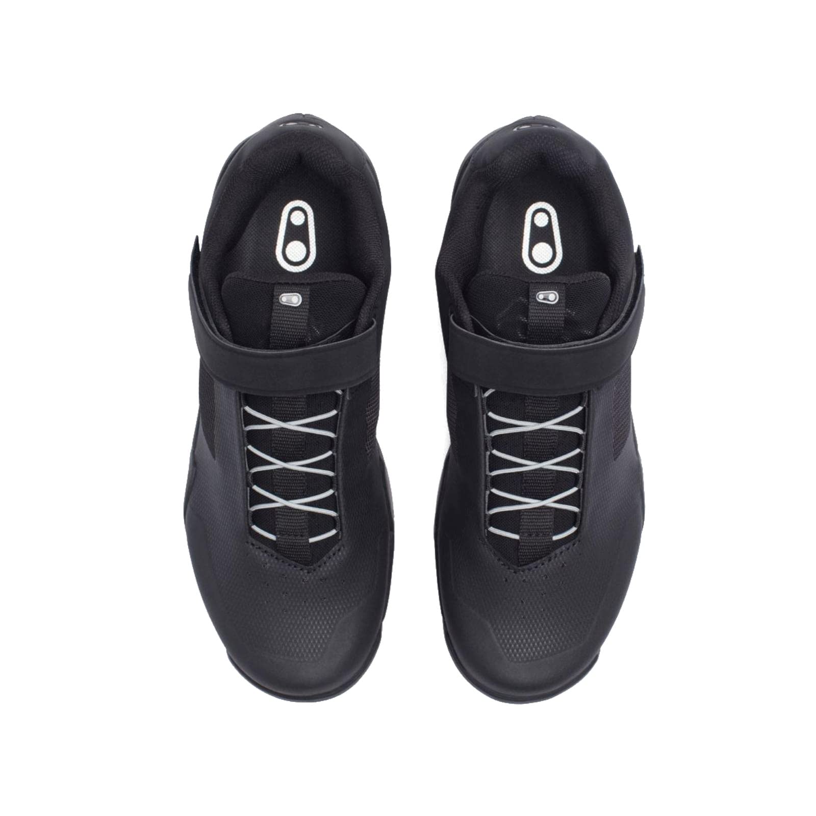 Crank Brothers Mallet E Speedlace Mountain Bike Shoe Black/Silver, 11.5 - Men's