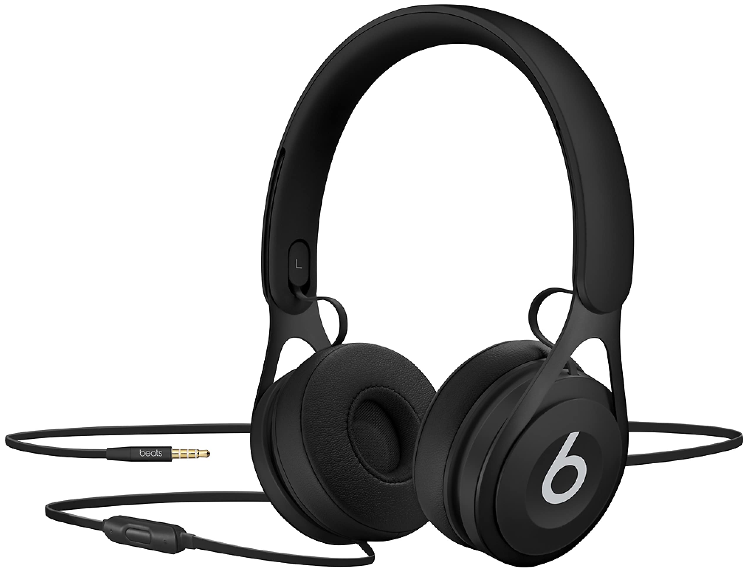 EP On-Ear Wired Headphones with Inline Remote and Microphone Bundle with Carrying Case (Black)