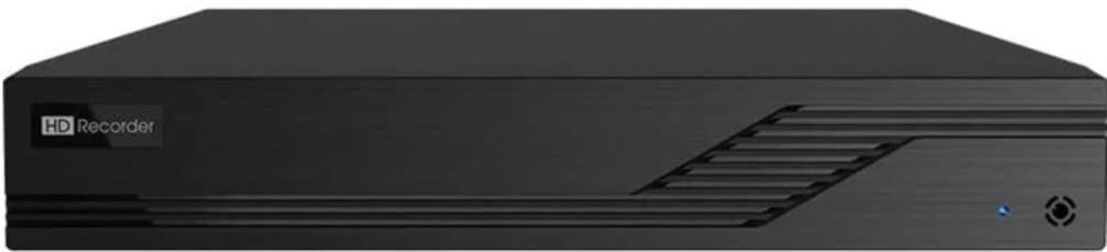 Titanium ED8016H5-BN 16-Channel Hybrid 4-in-1 High Definition Digital Video Recorder, Internet Protocol Security Camera (IPC), 5MP Lite@10FPS, 4MP Lite@15FPS, 8 CH Video Input, 1 CH Audio Input, 1SATA