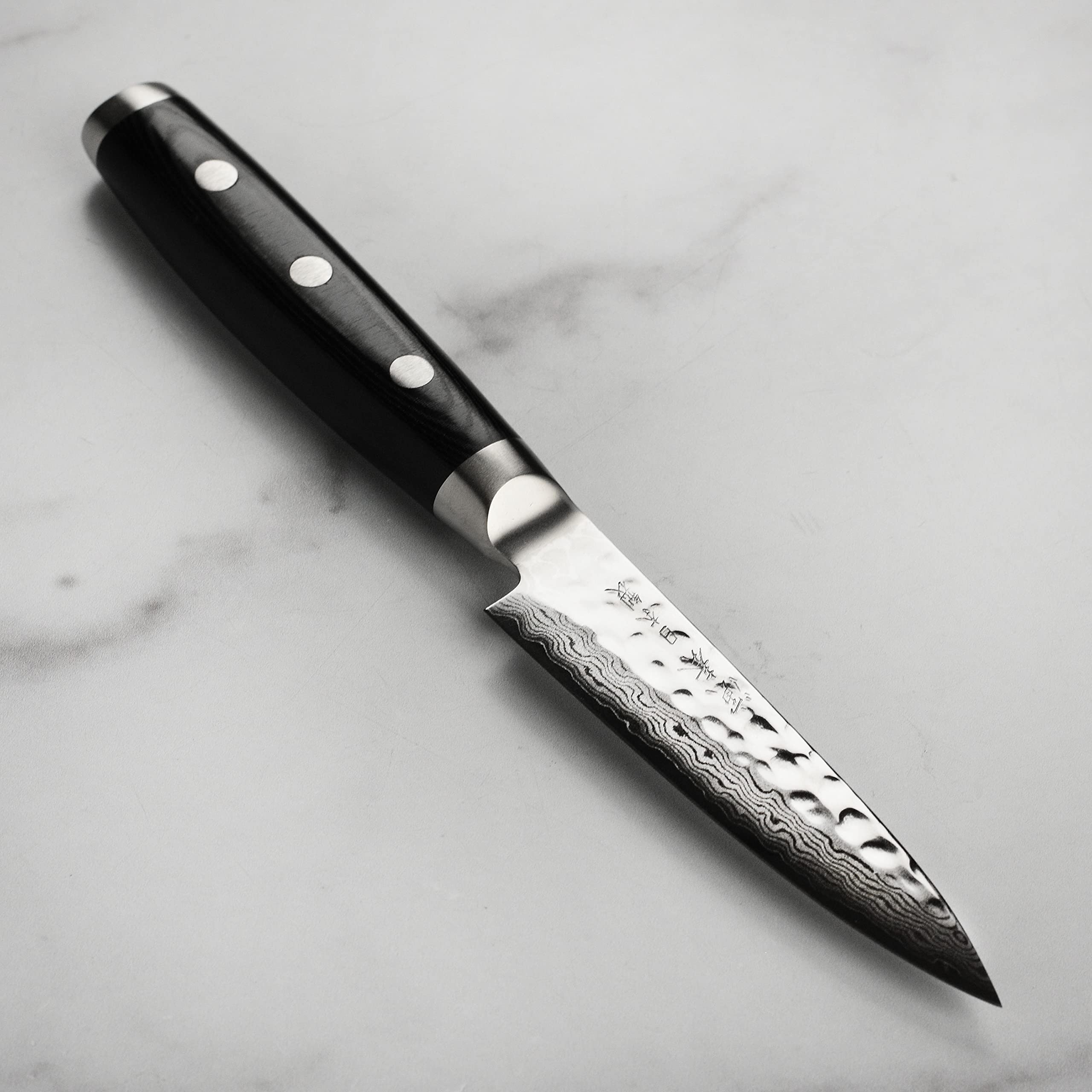 Enso HD 4" Paring Knife - Made in Japan - VG10 Hammered Damascus Stainless Steel