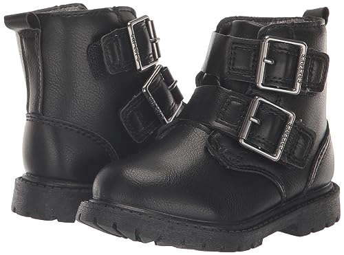 Carter's Clary Boot, Black, 2 US Unisex Big Kid