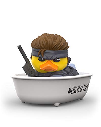 TUBBZ Solid Snake Collectible Rubber Duck Vinyl Figure β Official Metal Gear Solid Merchandise β Action PC & Video Games