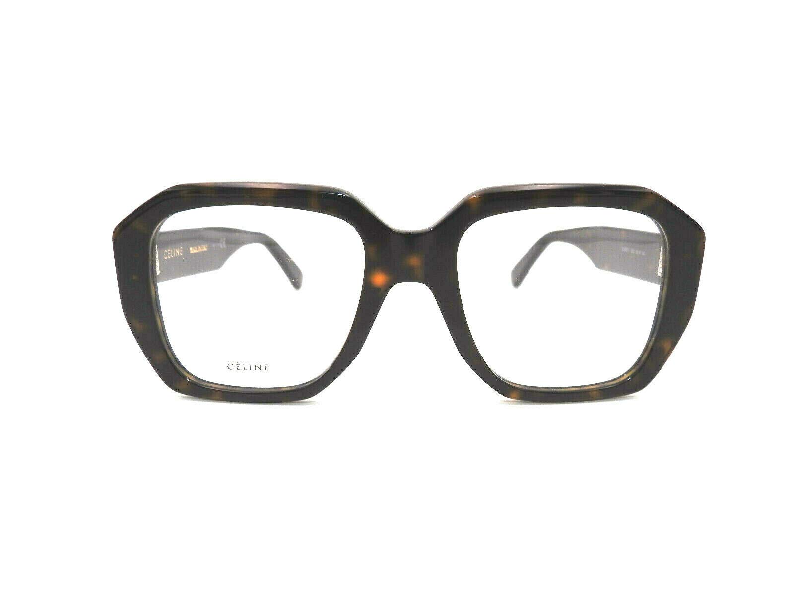 Celine CL50017I - 052 ACETATE Eyeglass Frame Dark Tortoise 51mm