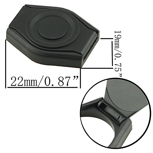 SJZBIN 3PCS Lens Shutter Privacy Cover Thin Web Camera Lens Cover Privacy Shutter Cap Hood Web Cam Privacy Covers for Logitech HD Pro Stream Webcam, Black
