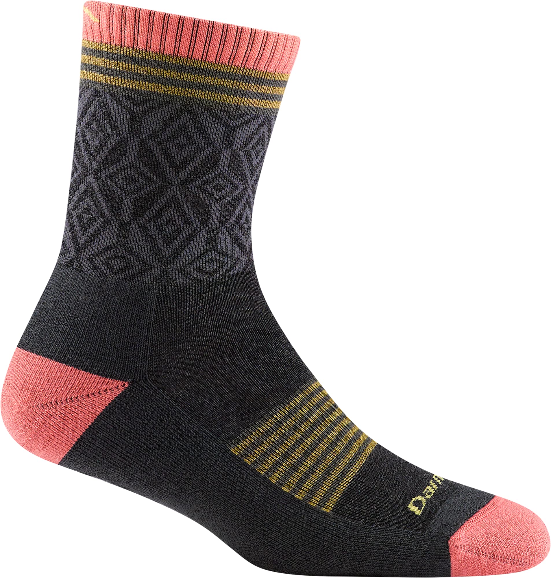 Darn Tough Vermont Sobo Micro Crew Lightweight with Cushion Charcoal SM (US 4.5-7)