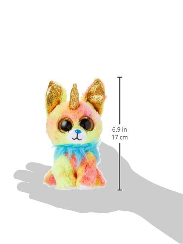 TY T36320 Beanie Boos YIPS Chihuahua W/Horn, Multicolored, 15 cm