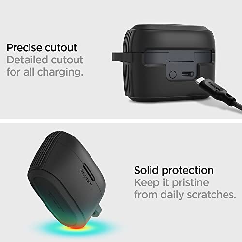 Spigen Rugged Armor Designed for Sony Linkbuds S Case - Matte Black