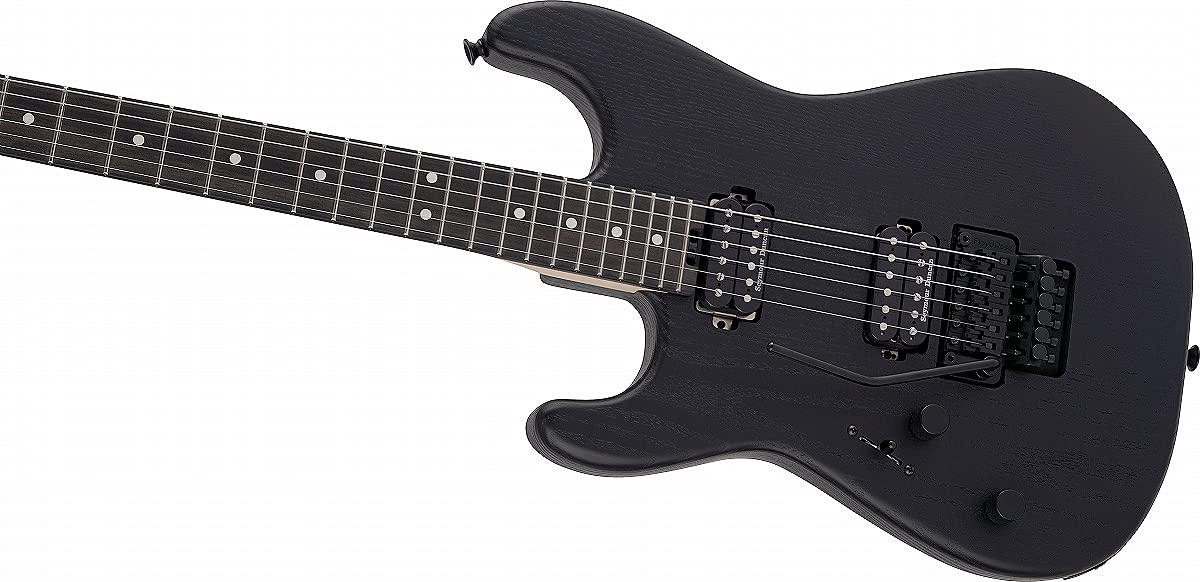 Charvel Pro-Mod San Dimas Style 1 HH FR Sassafras Left-handed Electric Guitar - Satin Black