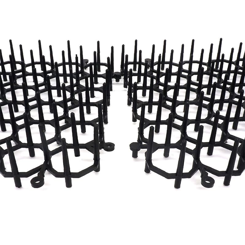 INFISELECT 12Pack Art Drying Rack with Metal Stand Perfect for Preschool Classroom DIY Crafts Rock Painting and Easter Egg Decorating