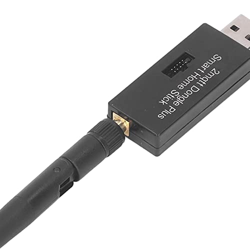 Emoshayoga WiFi Dongle, ESD Protection WiFi Antenna Stable Bluetooth 5.0 Safe Signal Scratch Resistance Wireless for Home(CC2652P with Programming Line)