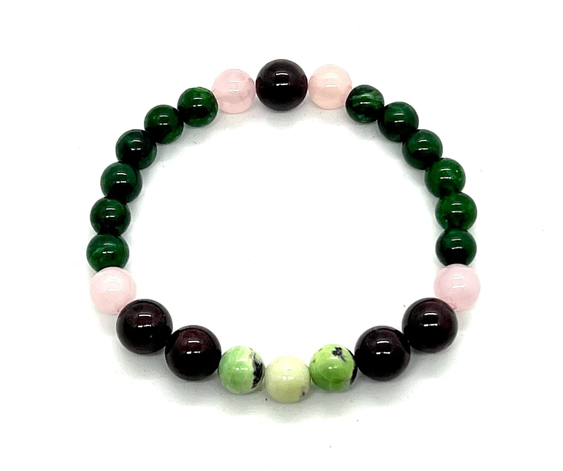 Crystals of Love Attraction Bracelet - Taurus Birthstone - Heart Chakra Association