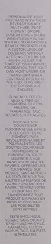 COVER FX Custom Cover Drops, Multi-Use Shade-Adjusting Liquid Foundation and Concealer Makeup, Vegan & Cruelty-Free Lightweight Skin Enhancer, 0.25 Fl Oz, P Light 1