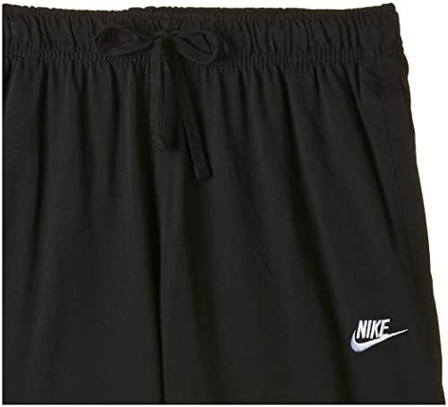 Nike Men's Sportswear Club Short Jersey, Black/White, Large