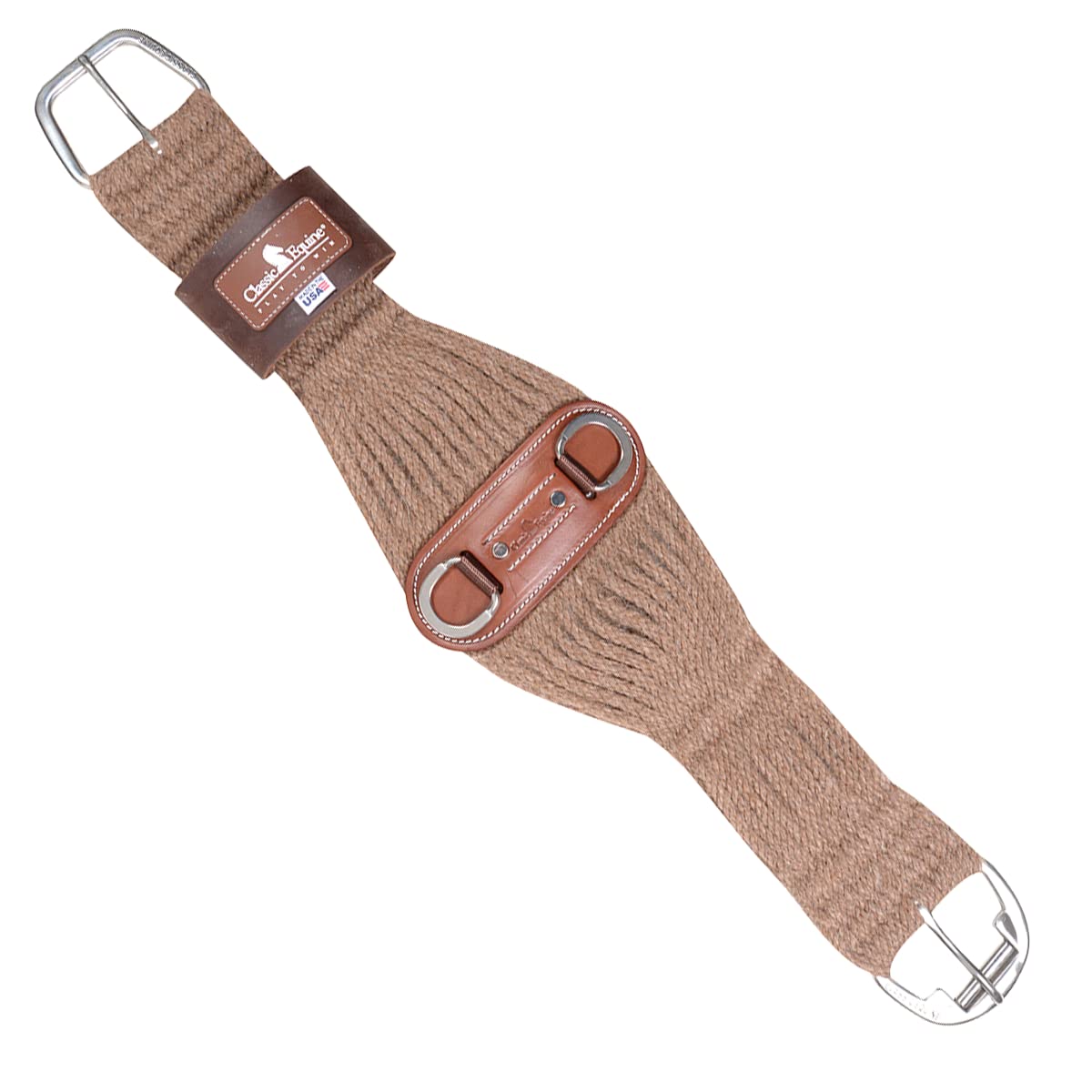 Classic Equine 100% Alpaca Roper Cinch 27-Strand, 30-inch