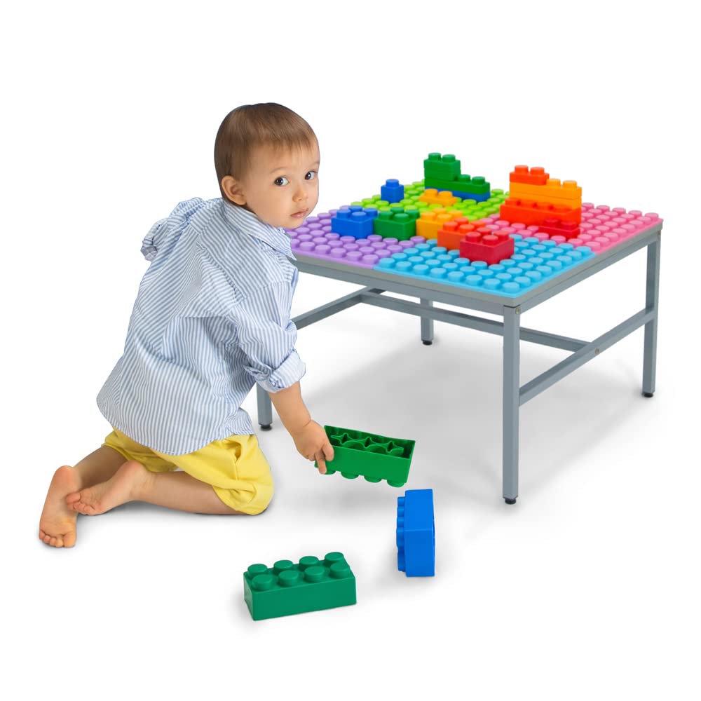 UNiPLAY Play Station for Soft Building Blocks β Early Learning Soft Building Blocks, Cognitive and Motor Skills Development, Educational Play and Sensory Station for Kids (Large)