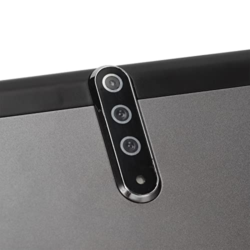 Dual Band Tablet, 2.4G 5G WiFi Support 10 Black Gray Tablet Dual Speakers IPS Screen Dual SIM Slots 3GB RAM 32GB ROM for Desktop (US Plug)