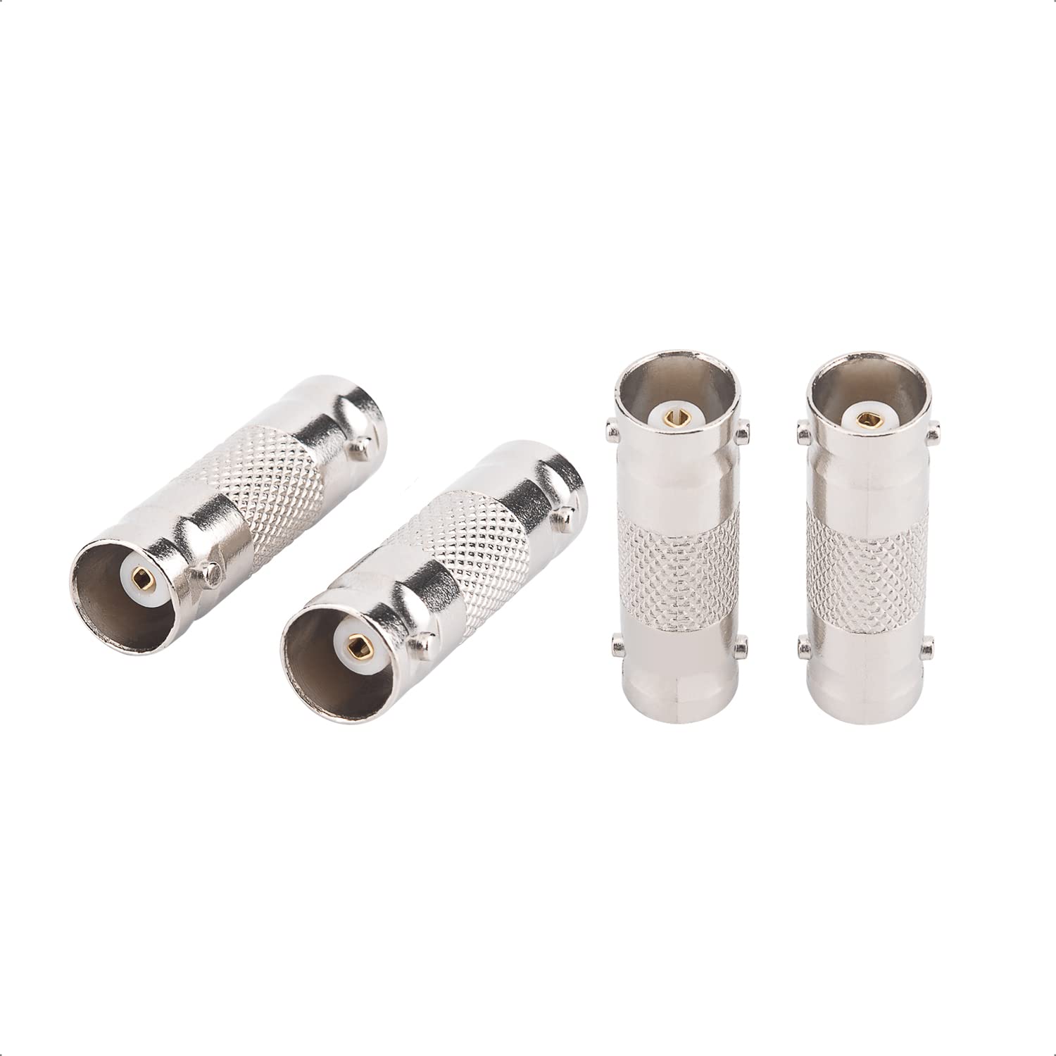 Cable Matters 6-Pack BNC Female to Female Coupler (BNC Coupler, BNC to BNC Coupler) for CCTV, Radio, and Antennas