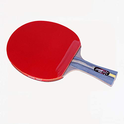 EDOSSA Game Table Tennis Bats, Offensive Table Tennis Racket/Short Handle/As Shown (Color : Long Handle, Size : As Shown)