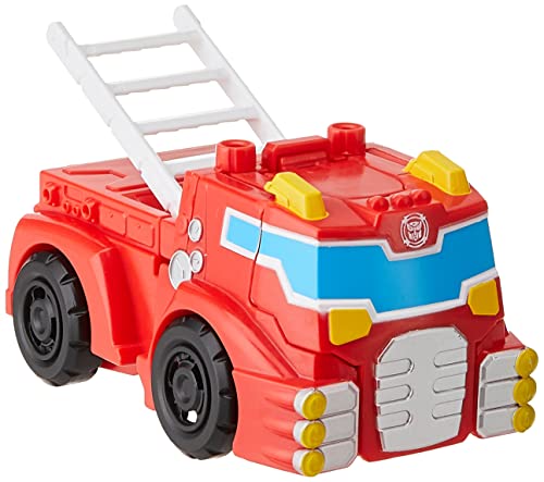 Transformers Playskool Heroes Rescue Bots Academy Classic Heroes Team Heatwave The Fire-Bot Converting Toy, 4.5-Inch Action Figure, Kids Ages 3 and Up