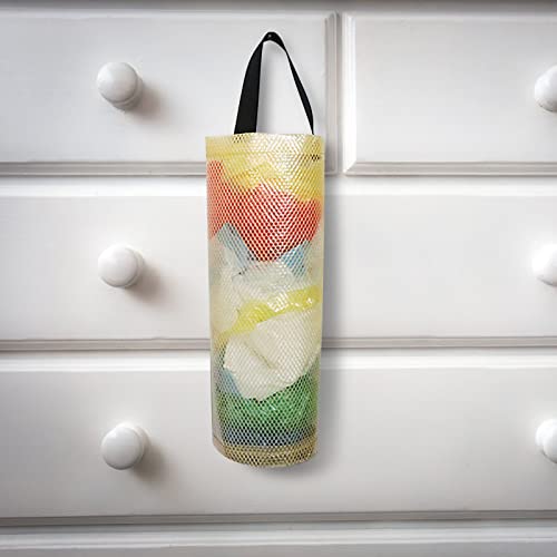 Hanging Hanging Rubbish Bag Bag Extraction Bag Box Round Miscellaneous Kitchen Storage Convenient Bag Organizer Kitchen Storage Wall Kitchen,Dining Bar Dough Kneading compatible with (Green, One Size)