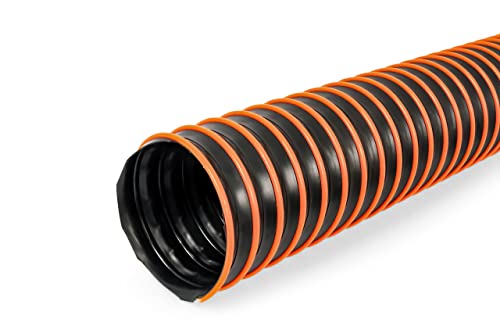 Camco RhinoEXTREME 15-Foot Camper/RV Sewer Hose Kit | Features TPE Technology for Abrasion Resistance and Crush Protection | Includes Pre-Attached Rhino Swivel Fittings (39861)
