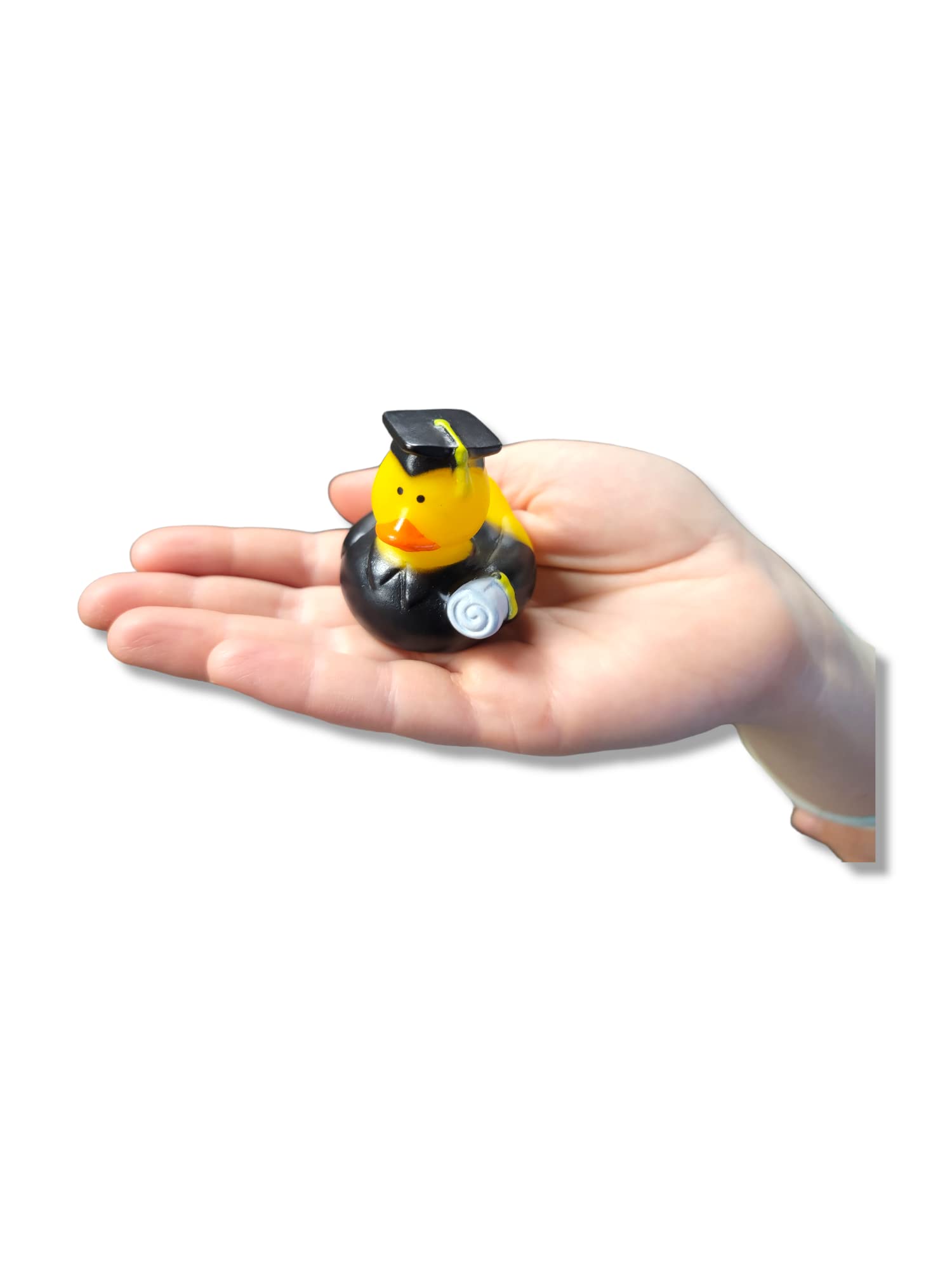 Cool Holiday Rubber Ducks (2") Standard Size. (12 Pack) Cute Duck Bath Tub Pool Toys. (Graduation Rubber Ducks)