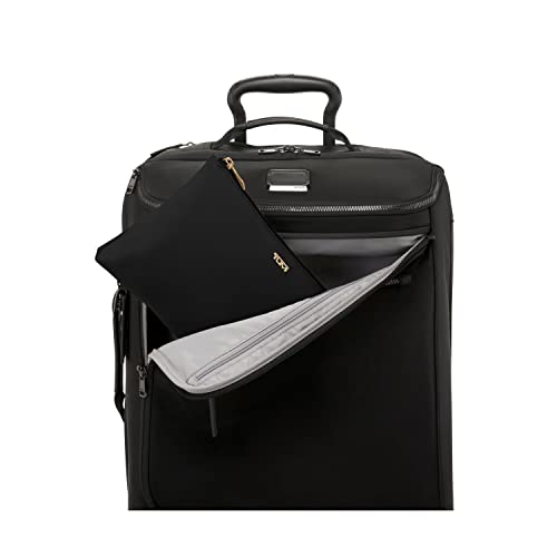 TUMI Just In Case Duffel - Small Duffel Bag for Women & Men - Easily Carry Travel Accessories - Travel Duffel Bag for Commuters & Adventurers - Weekender Bag for Travel - Black/Gold