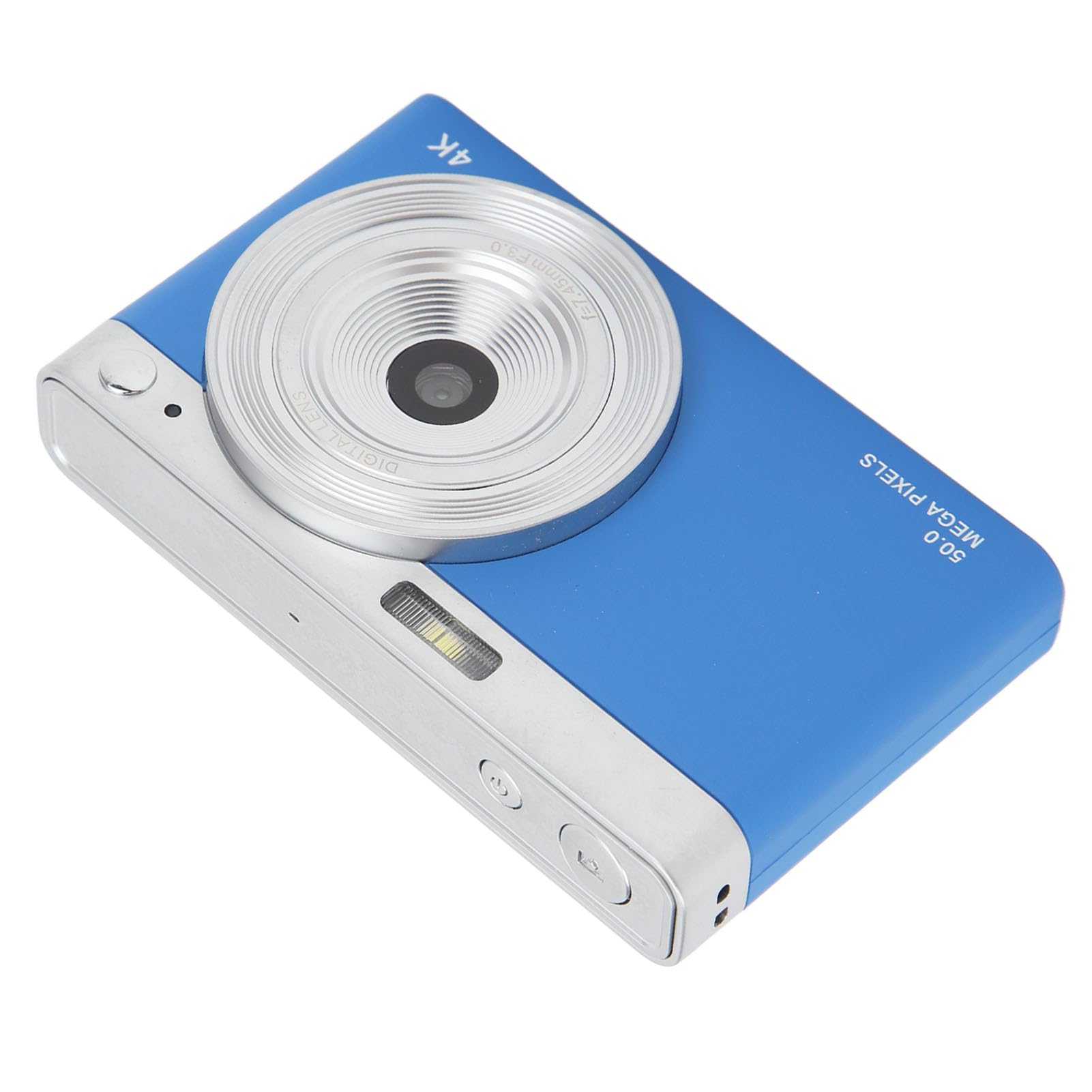 Digital Camera, 4K 50MP Vlogging Camera with 2.88inch IPS Screen, 16X Digital Zoom, Anti Shaking, Built in Fill Light, Compact Point and Shoot Camera for Students Teens Adults