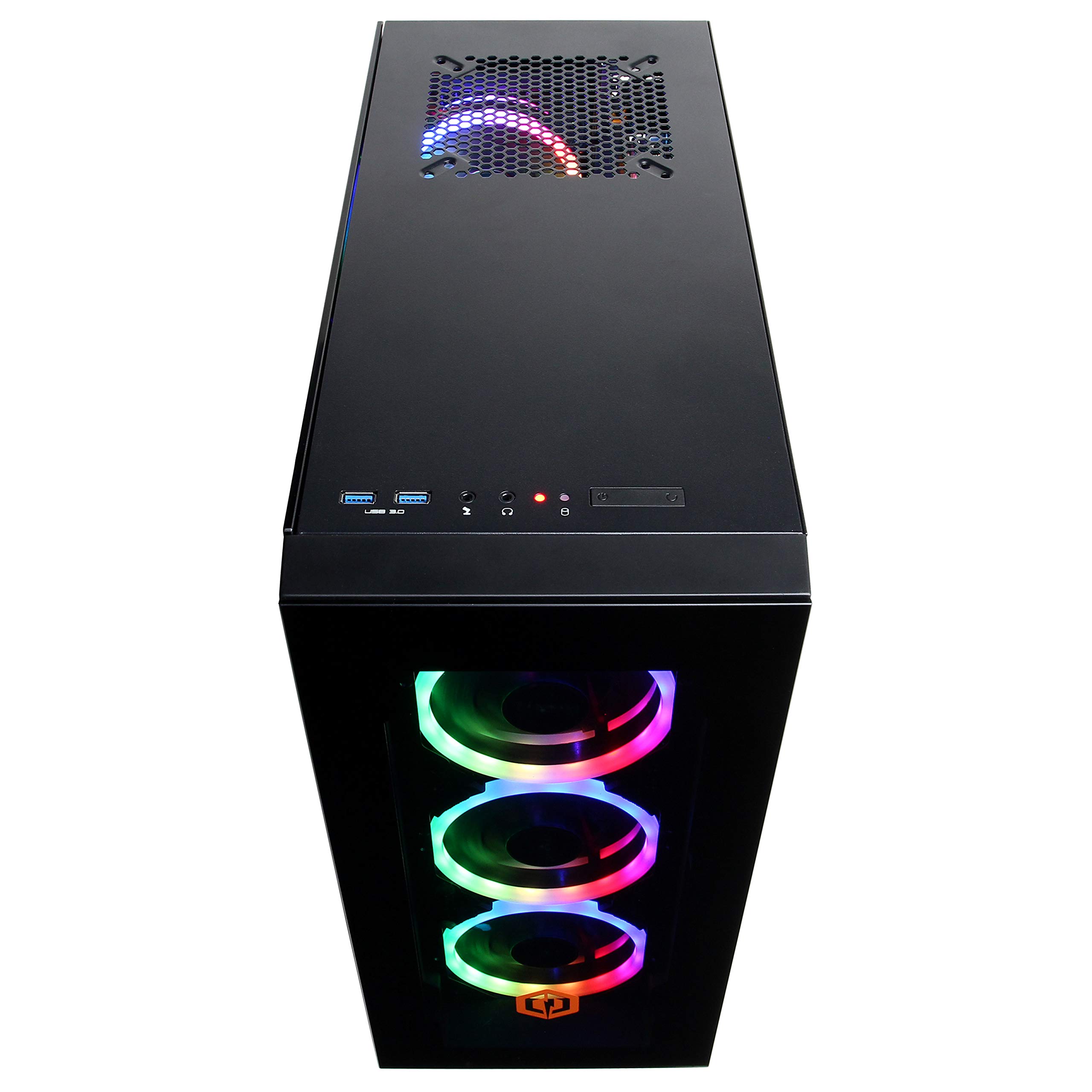 CYBERPOWERPC Gamer Xtreme VR Gaming PC, Intel Core i7-12700KF 3.6GHz, GeForce RTX 3060 12GB, 16GB DDR4, 500GB NVMe PCIe SSD, 2TB HDD, WiFi & Win 11 Home (GXiVR8400A9), Black