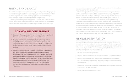 The Complete Bariatric Cookbook and Meal Plan: Recipes and Guidance for Life Before and After Surgery