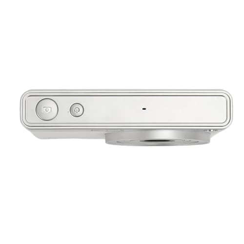 Digital Camera, 16X Zoom 2.88 Inch IPS 4K Video Output Digital Zoom Camera for Travel (White)