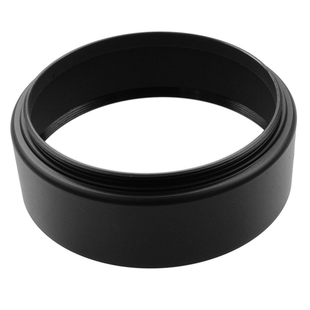 CamDesign Metal Lens Hood Sun Shade Compatible with Panasonic Lumix Fujifilm Olympus Pentax Samsung Sigma Rangefinder Universal Cameras (39mm)