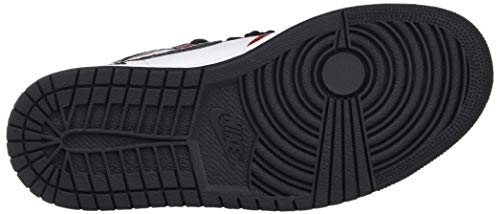 Nike Women's Basketball Shoe, Gym Red Black White, 8 us