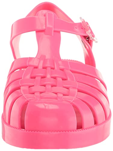 Mini Melissa Girls Flat Sandals, Pink, 7 Toddler