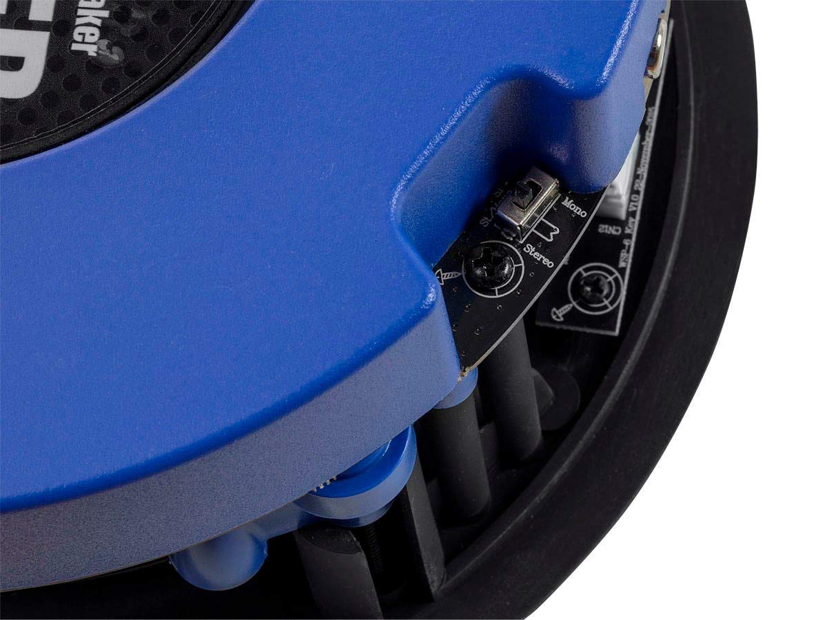 Monoprice Caliber 60-Watt Powered 6.5in Ceiling Speakers Fiber 2-Way with Bluetooth