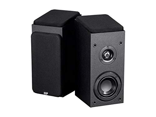 Monoprice Premium 5.1.2 Channel Immersive Home Theater System - With 8 Inch 200 Watt Subwoofer, Black