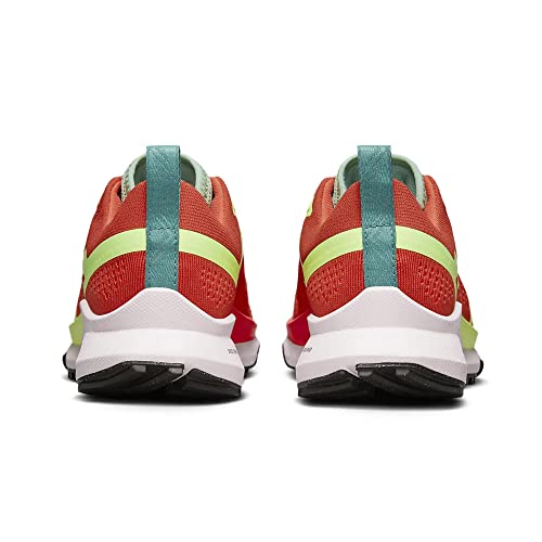 Nike Women's React Pegasus Trail 4 Running Shoes (Mantra Orange/Enamel Green/Bicoastal/Ghost Green, us_Footwear_Size_System, Adult, Women, Numeric, Medium, Numeric_9)