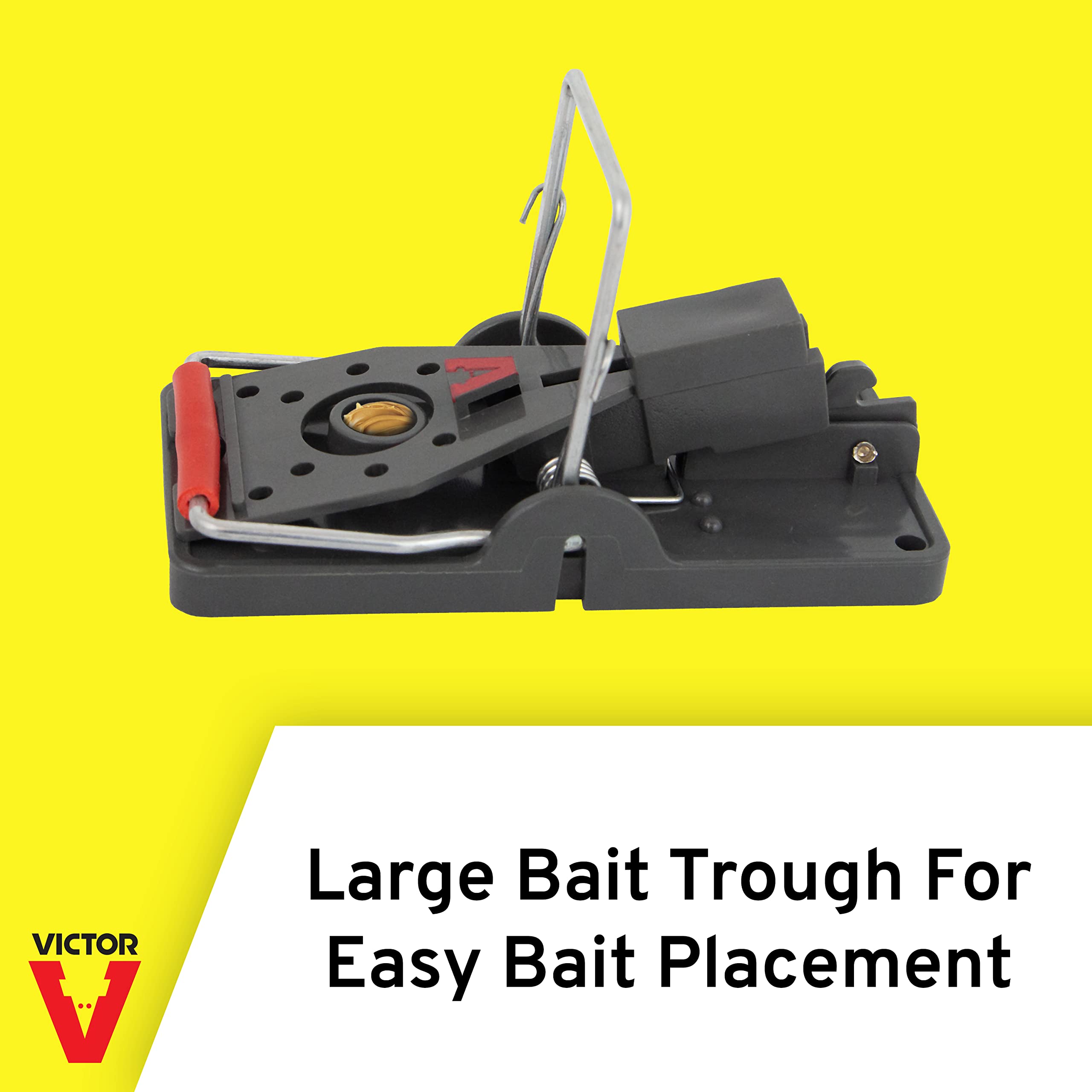 Victor M393 Power-Kill Easy Set Mouse Trap - 3 Reusable Mouse Traps