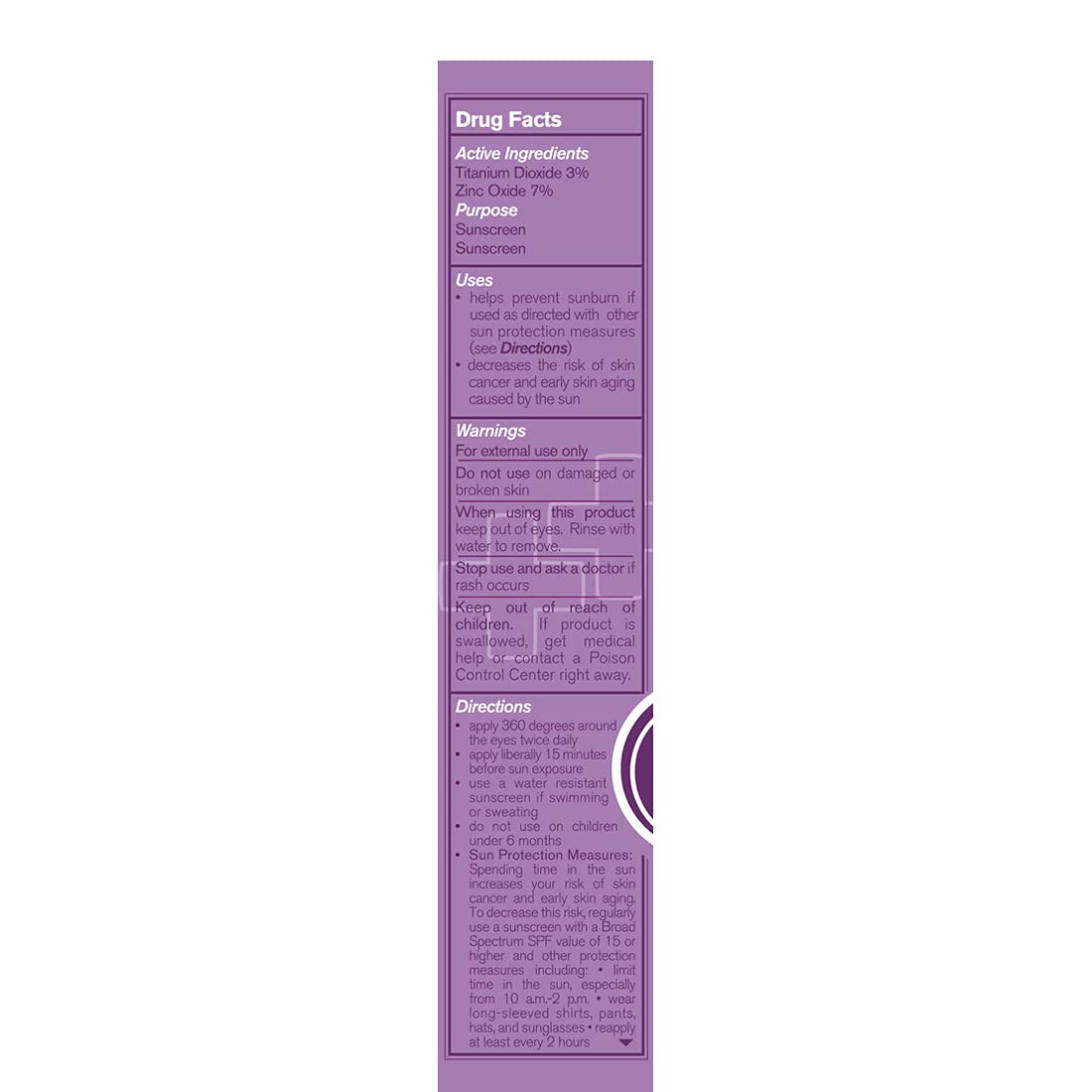 DERMAdoctor DD Eye Dermatologically Defining Eye Radiance Cream SPF 30, 0.5 oz