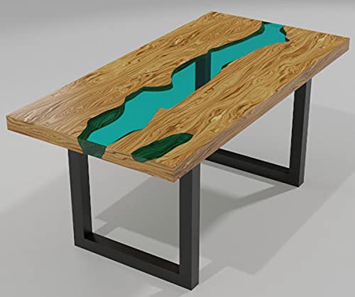 Epoxy Table, Epoxy Resin River Table, Live Edge Wooden Table, Natural Wood,Dining table, Natural Epoxy Table, Resin Table